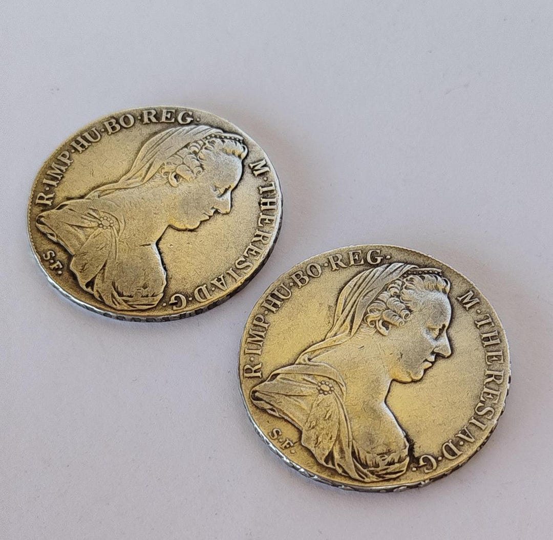Antique Silver Coin - Austria, Maria Theresia, 1780, One Thaler Coin - Etsy