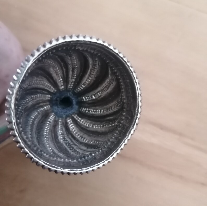 Antique Solid Silver Smoking Pipe - Etsy