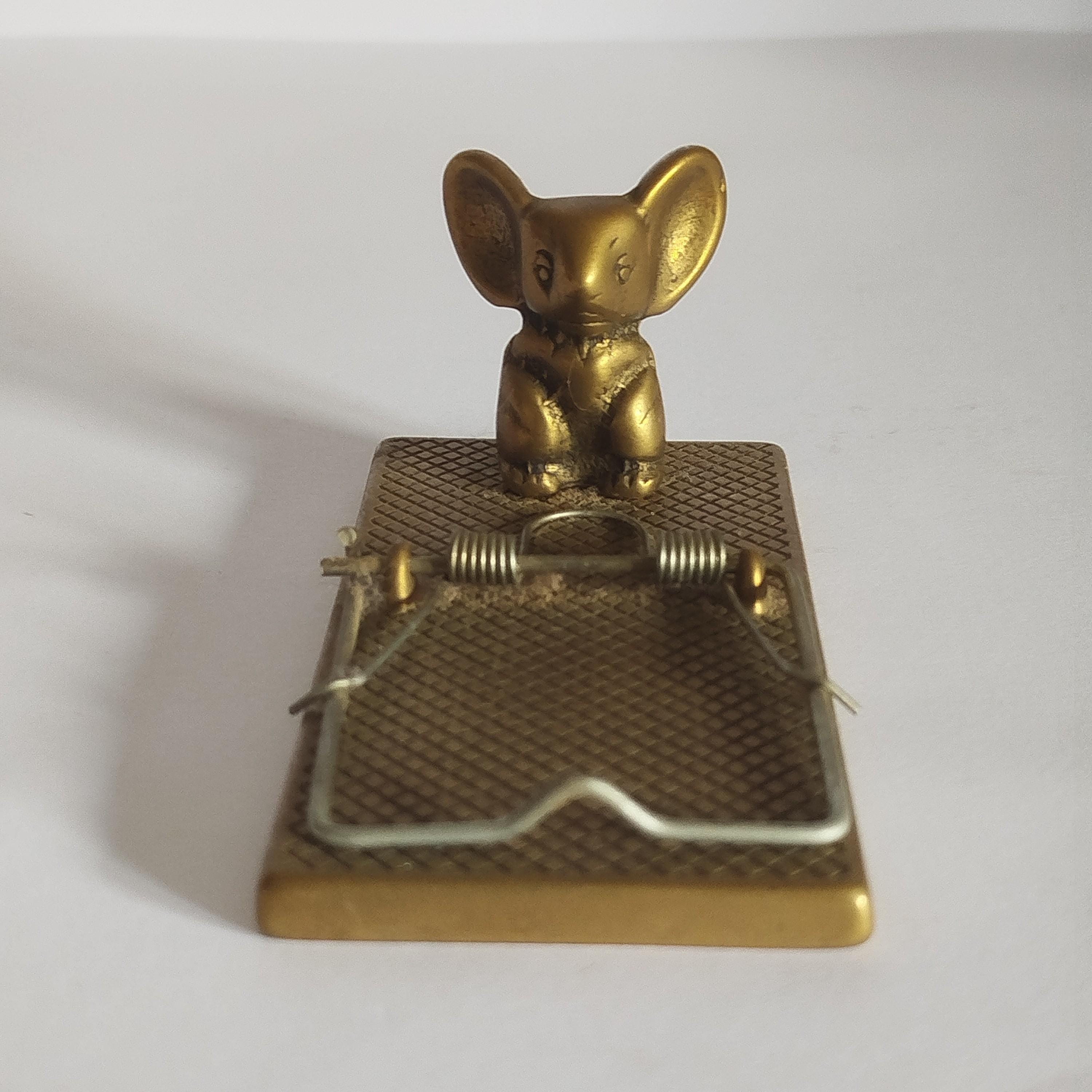 Vintage Brass Mouse Trap, Made in Italy - Etsy