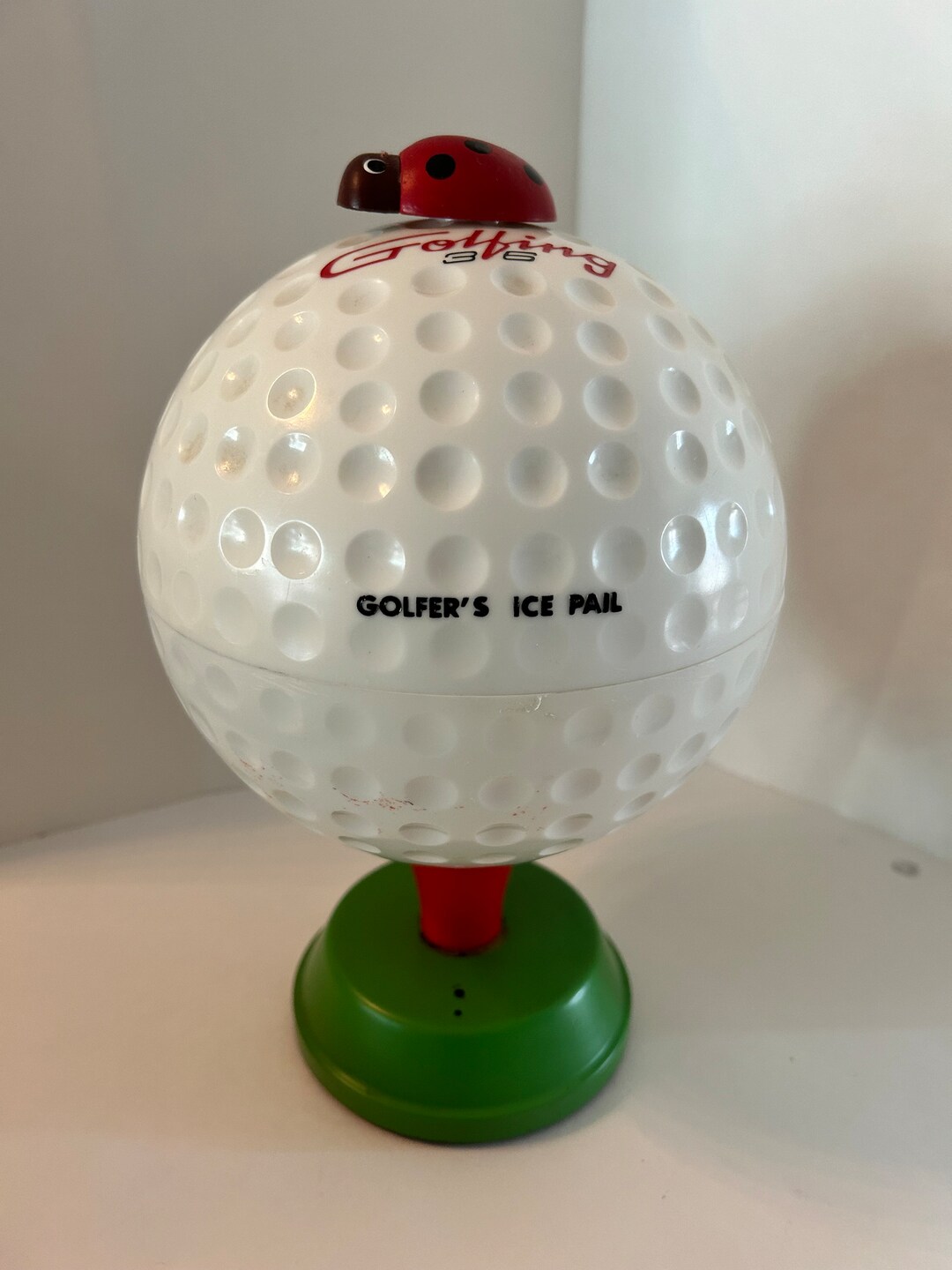 Golfers Ice Pail Golfing 36 Ladybug Vintage - Etsy