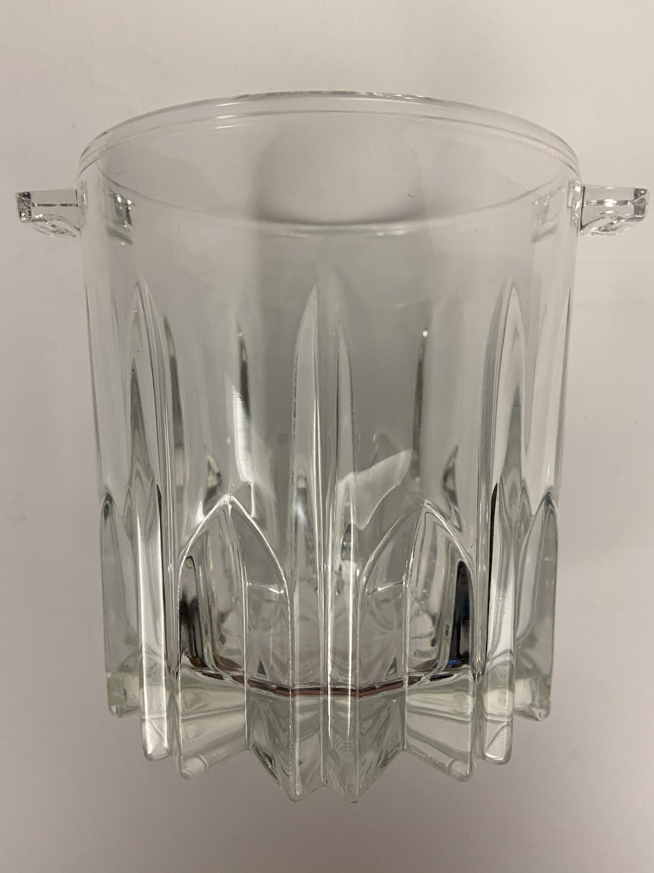 Small Vintage Crystal Ice Bucket - Etsy