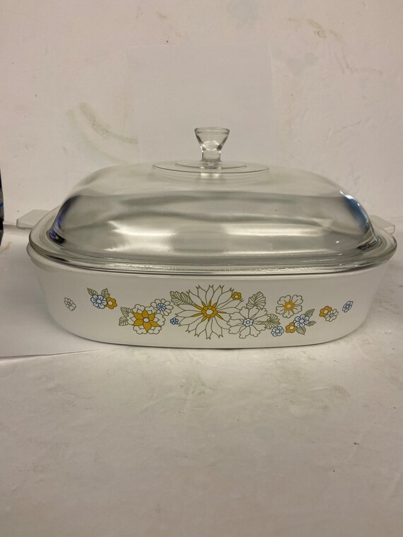 Corningware Cookmates Floral Bouquet Casserole Dish - Etsy