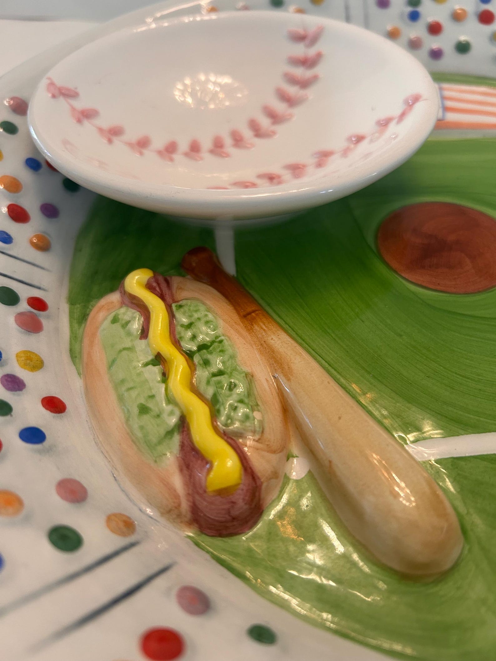 Colorful 12” Baseball Stadium Serving Platter - Etsy