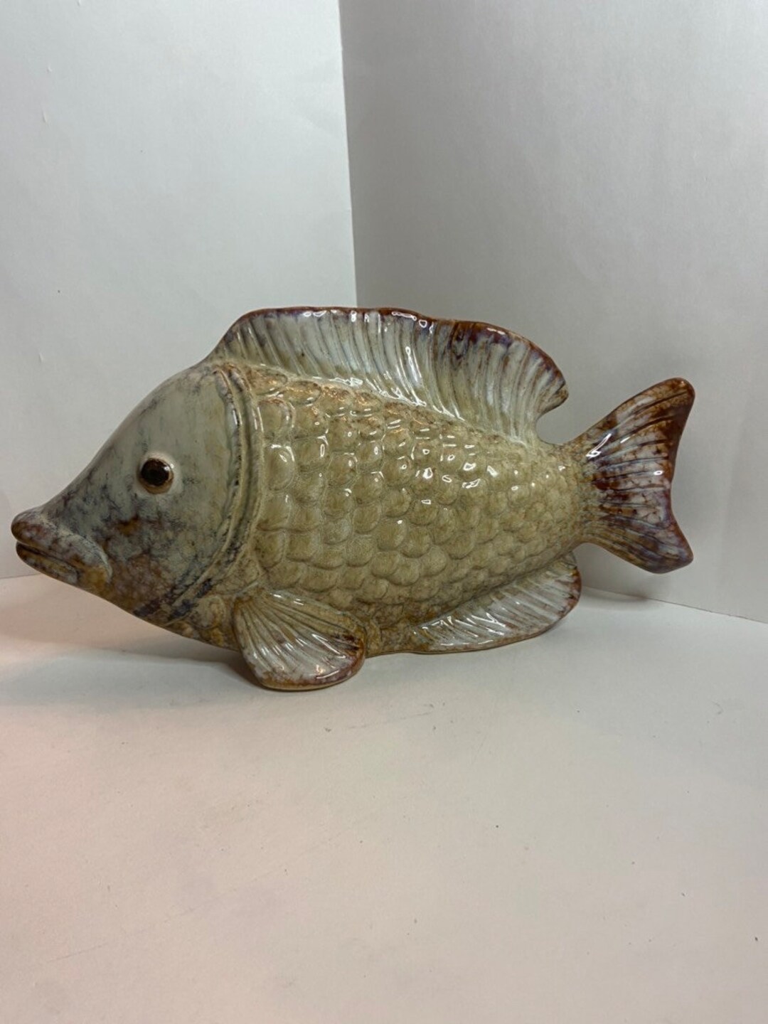 Beautiful Large Ceramic Fish - Etsy