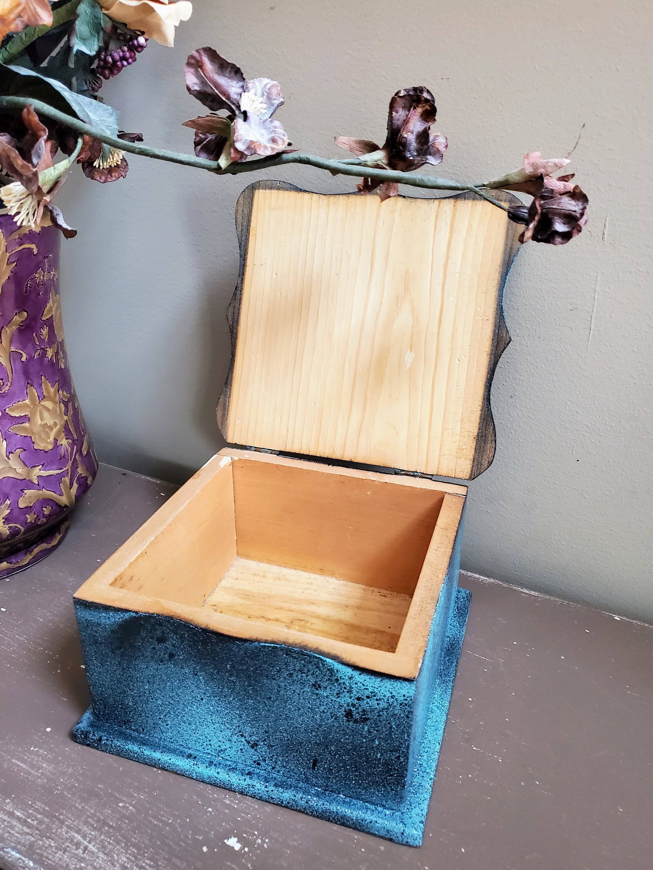 Weed Stash Box Stashbox Smoking Accessories Stoner Gift Joint Wooden ...