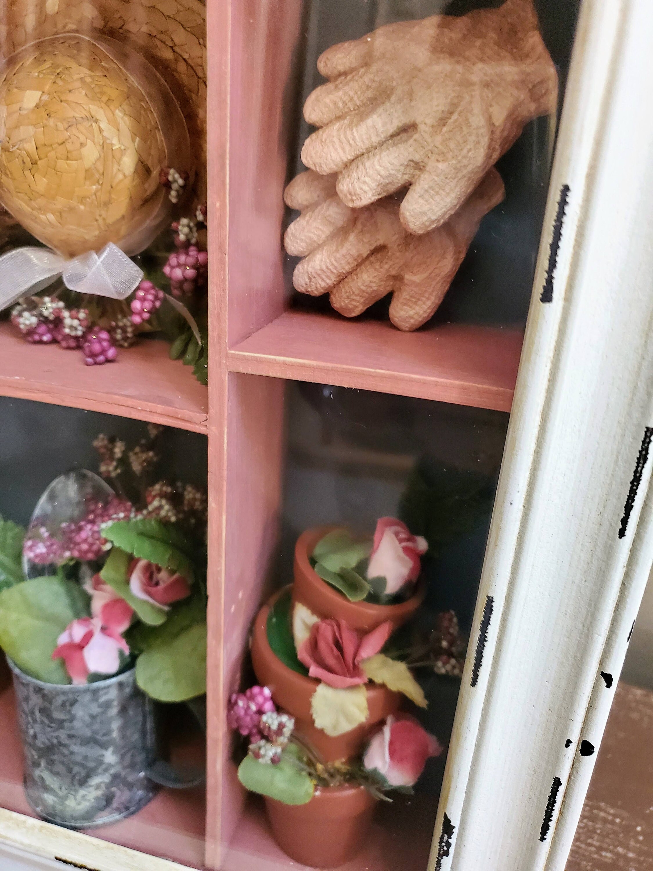 Garden Shadow Box Home Decor Art Christmas Gift Spring and Summer ...