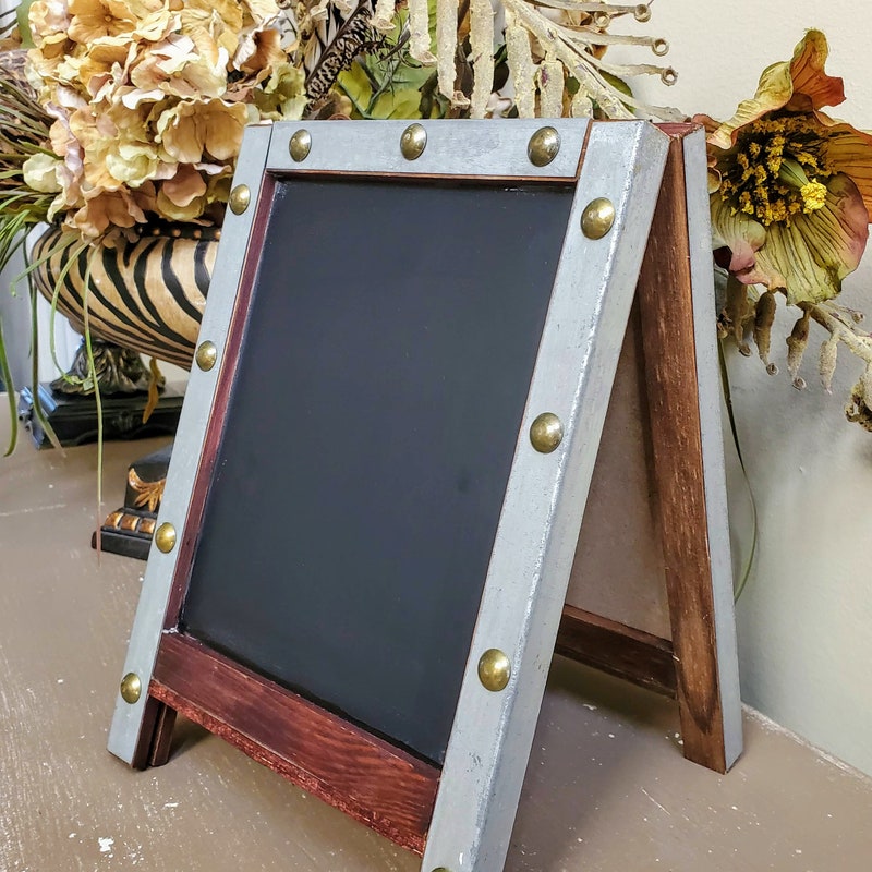 Mini Chalkboards With Stands - Etsy