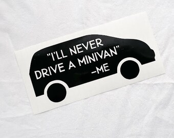 Drive a Van Decal - Etsy