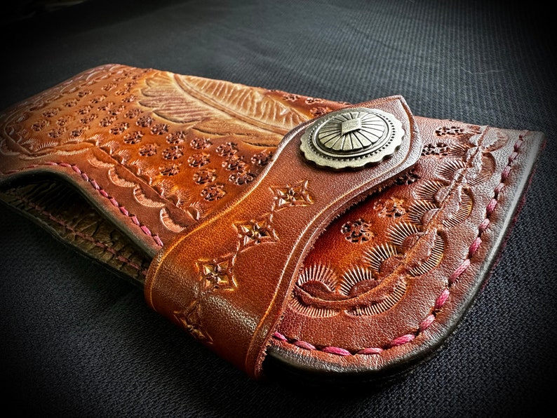 Wallet Motorcycle, Wallet Leather, Biker Wallet Chain, Anniversary Gift ...