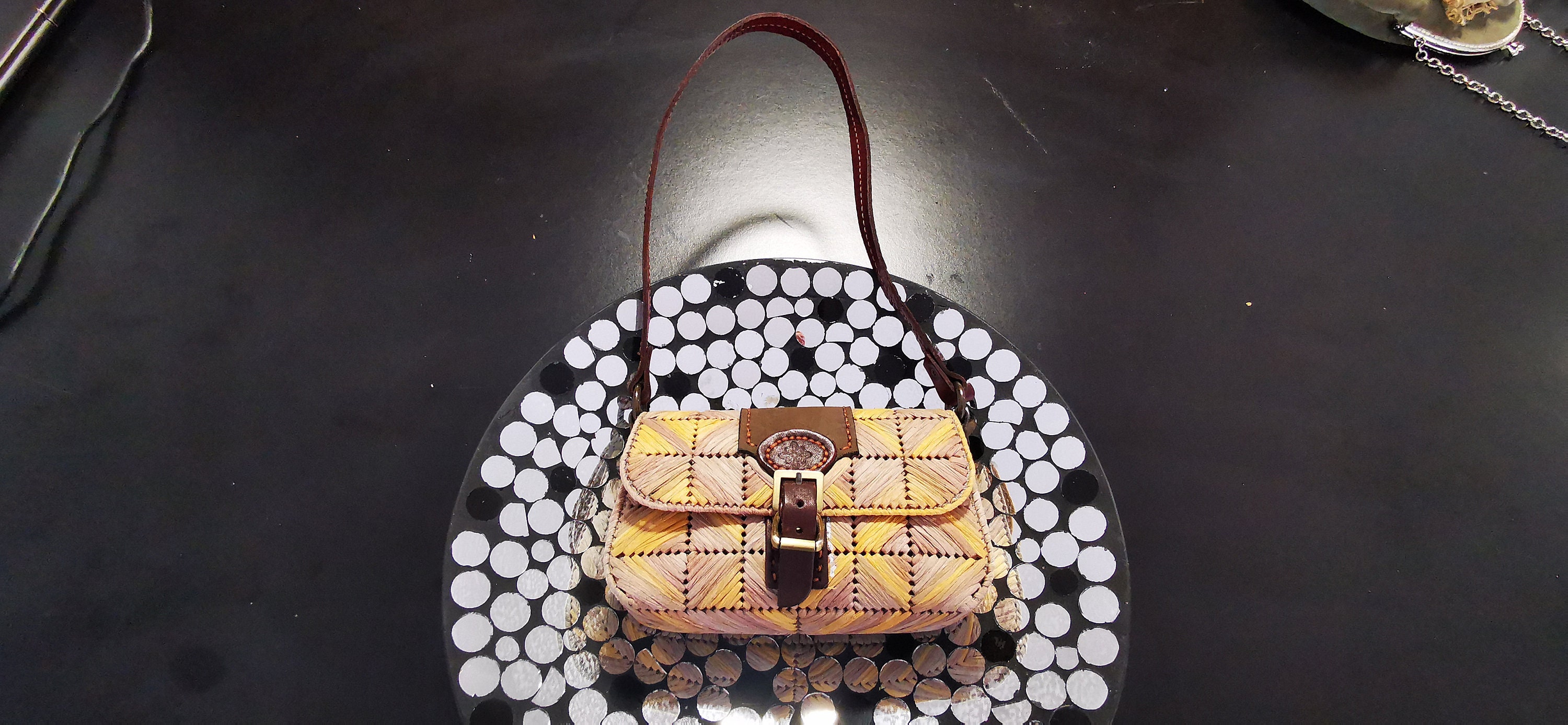 Crochet Raffia Natural Straw Bag , Leather& Crochet Bag, Handmade Straw ...