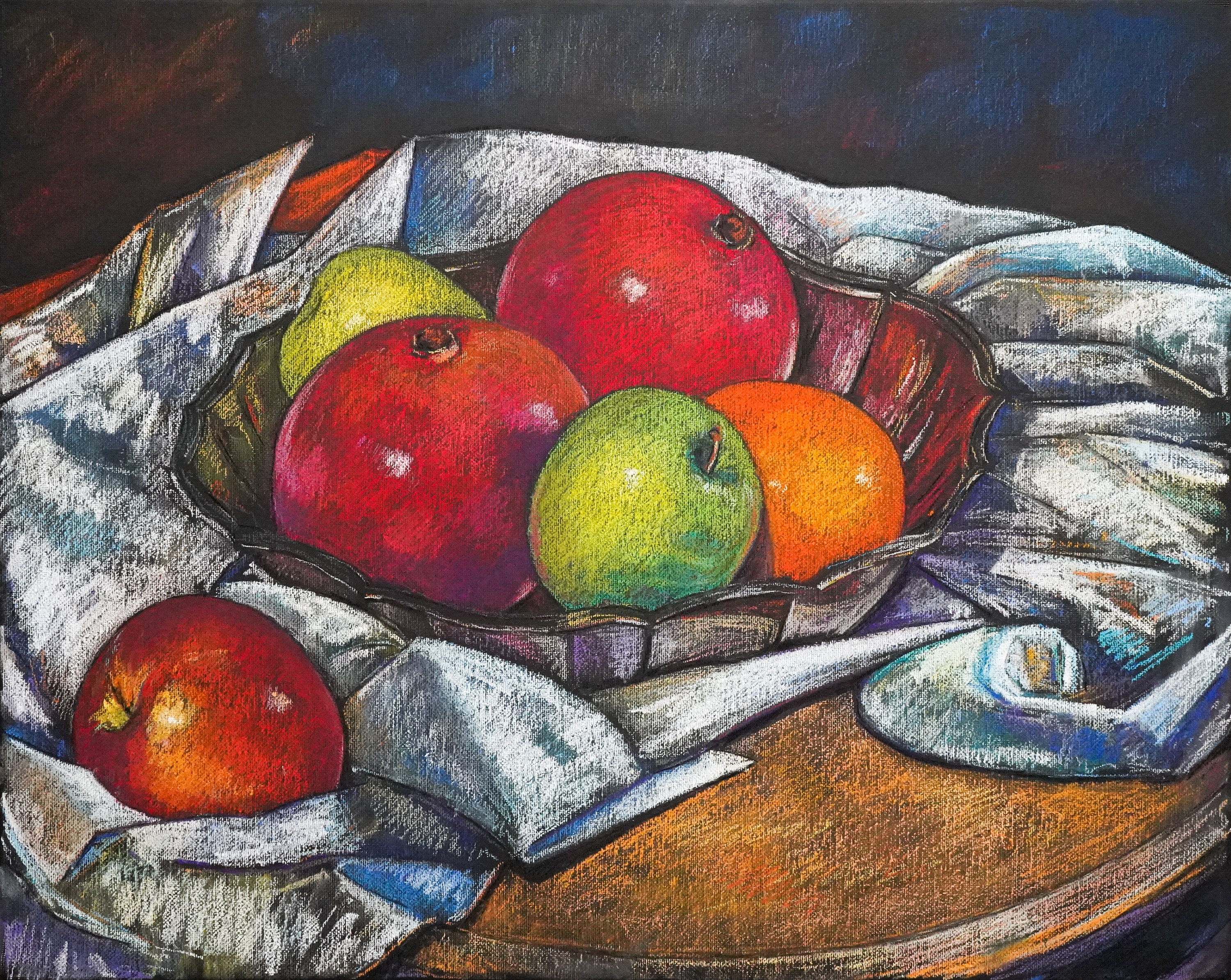 Pastel Painting, Still Life, Realistic Artwork - Etsy