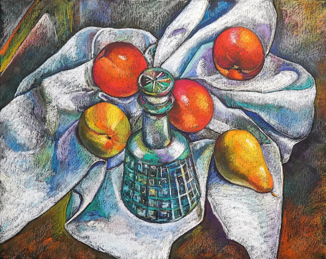 Pastel Painting, Still Life, Realistic Artwork - Etsy