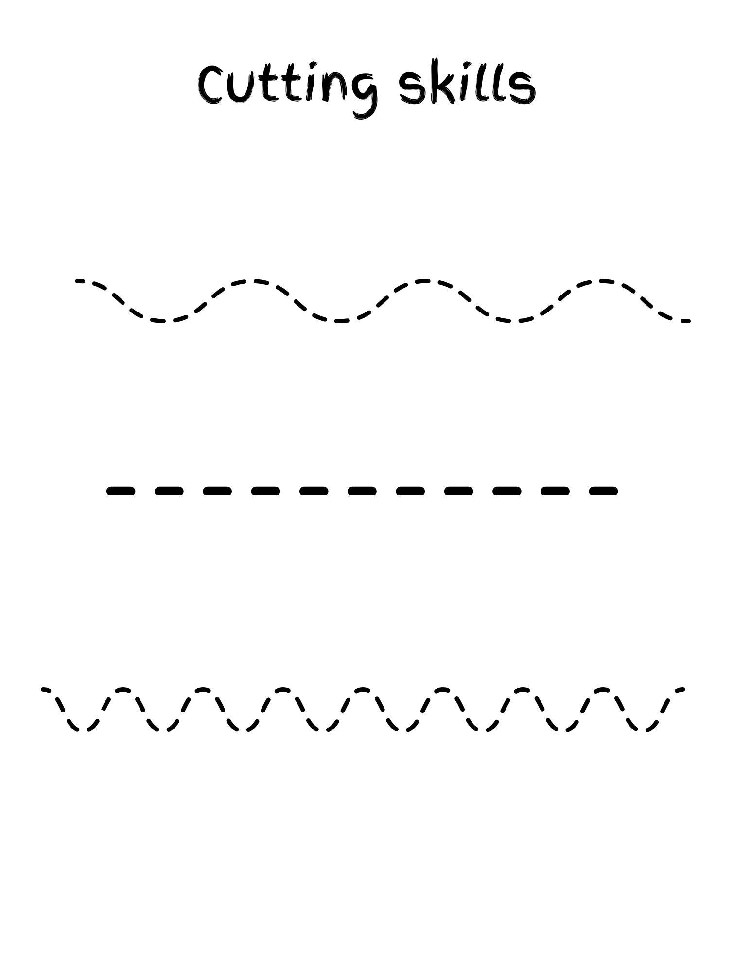 Cutting Practice, Scissor Practice, Scissor Skills, Cutting Skills ...