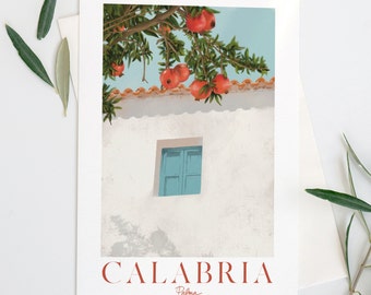 Calabria Italy Poster - Etsy