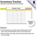 Editable Pink Inventory Tracker for Business Google Spreadsheets ...