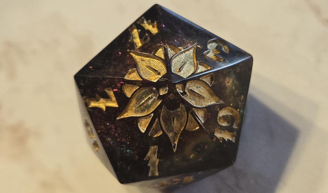 Ghost Treasure, 35mm Chonk D20, Jumbo D20, Large D20, Ttrpg Supplies ...