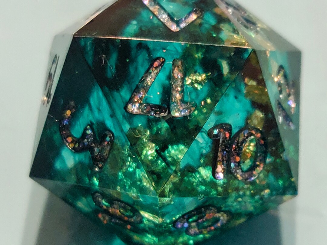 Sea Treasure, Chonk D20, Polyhedral Dice, DND Supplies, Ttrpg Dice ...