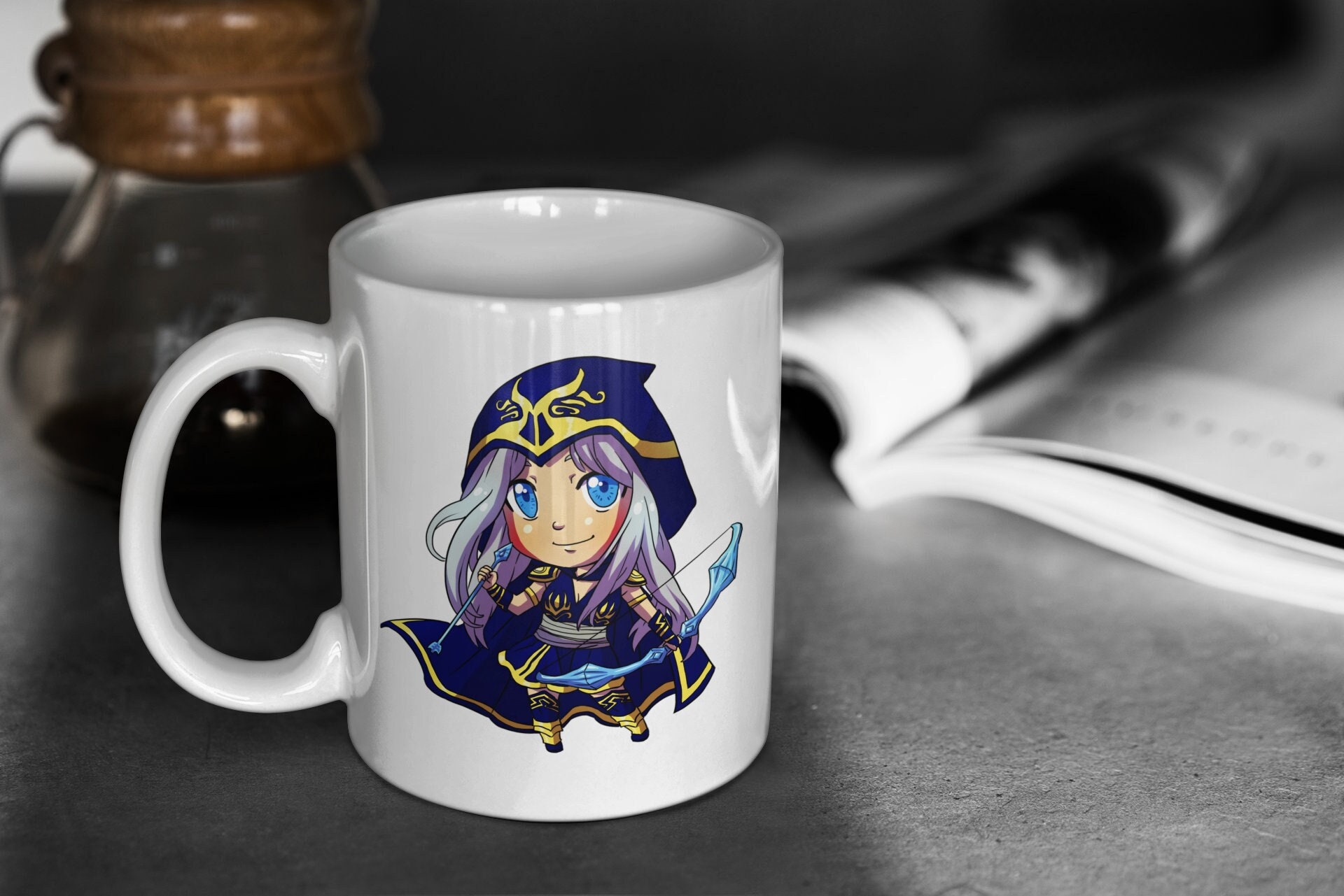 Ashe League Of Legends Chibi