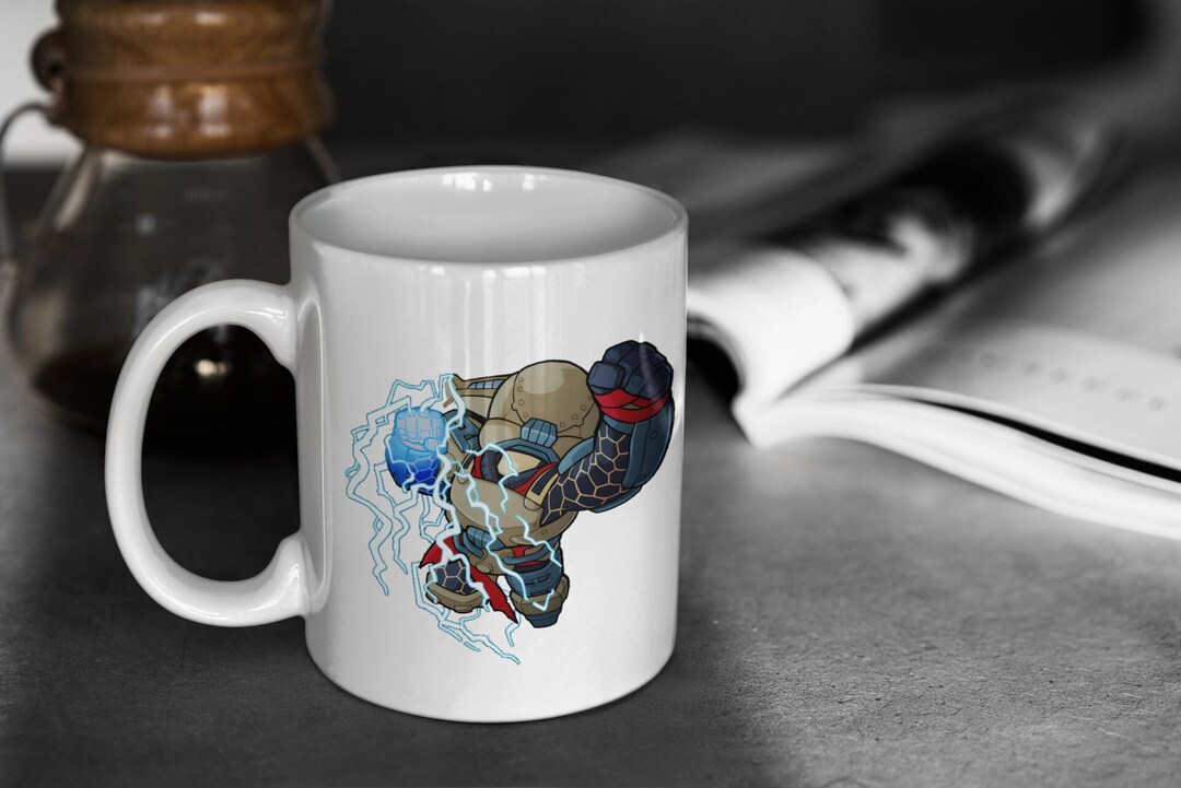 Destiny 2 Cute Chibi Warlock Titan Thundercrash 11oz White Glossy Mug ...
