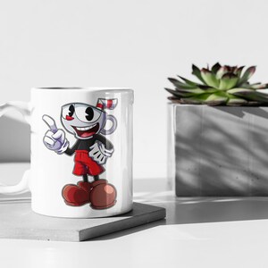 Cuphead | Cute Cuphead | 11oz White Glossy Mug | Perfect Gift for ...