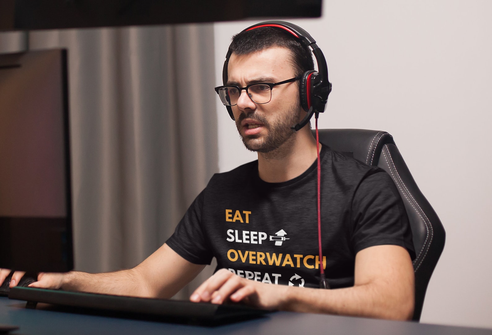 Overwatch 2 | Eat Sleep Overwatch Repeat T-shirt | Gaming T-shirt ...
