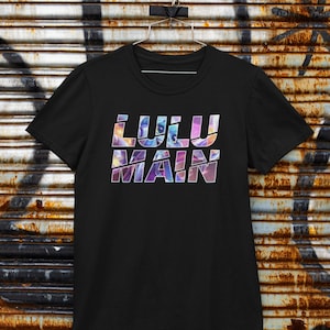 League of Legends | Lulu Main T-shirt | Gaming T-shirt | Black Unisex T ...