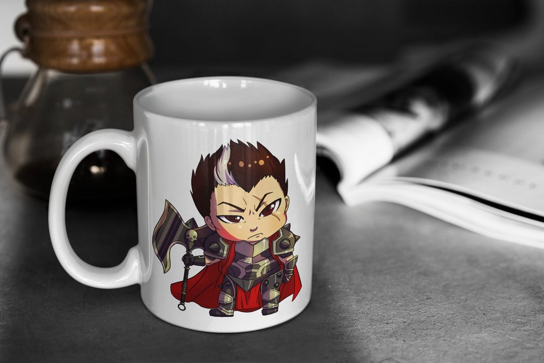 League of Legends | Cute Chibi Darius | 11oz White Glossy Mug | Perfect ...