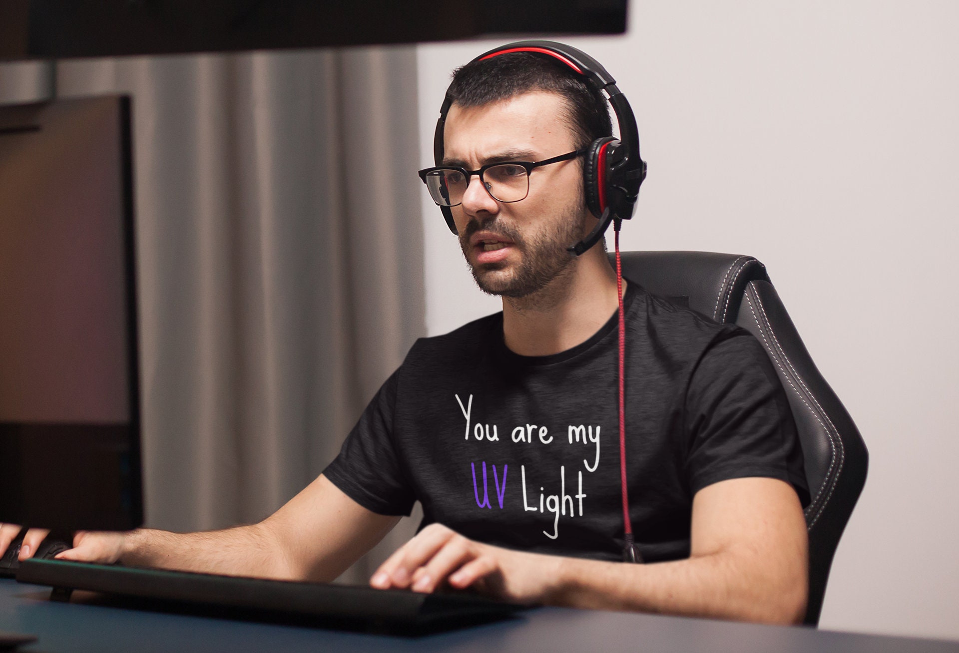 Dying Light 2 | You Are My UV Light T-shirt | Gaming T-shirt | Black ...
