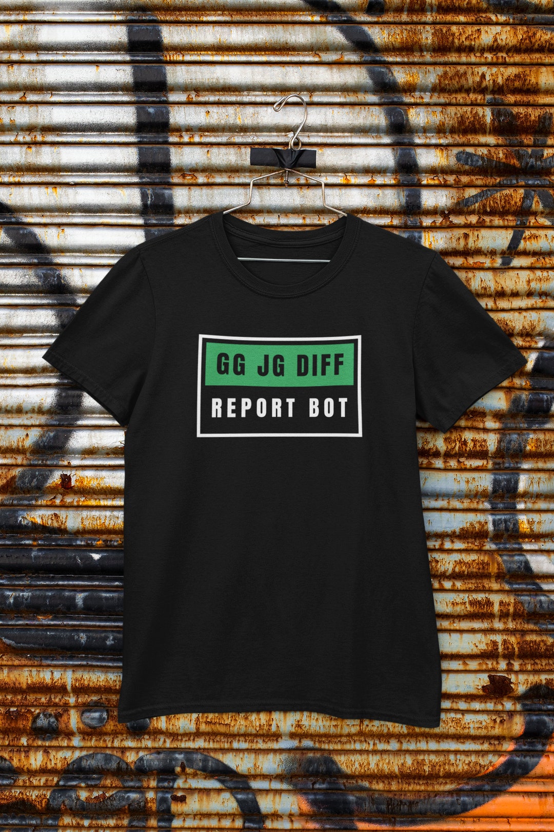 League of Legends | GG Jungle Diff Report Bot T-shirt |funny Black ...