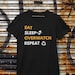 Overwatch 2 | Eat Sleep Overwatch Repeat T-shirt | Gaming T-shirt ...