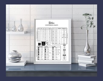 Half Recipe Chart - Etsy