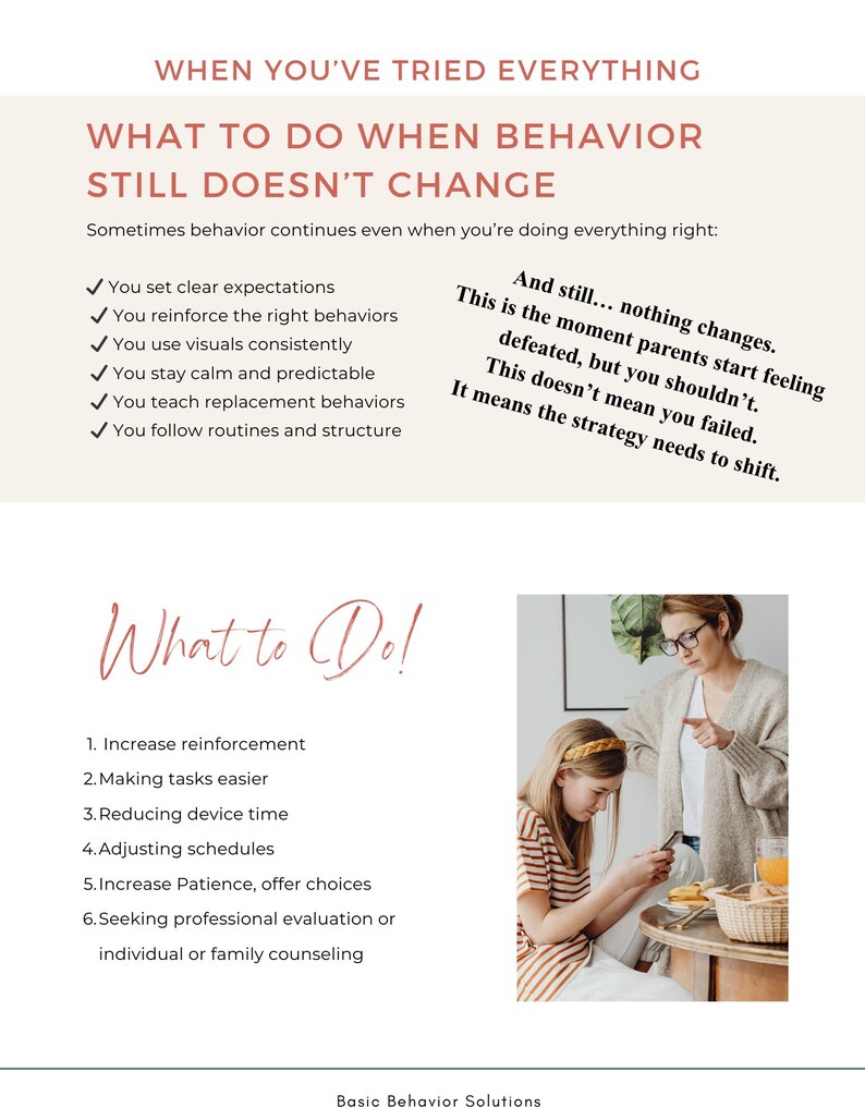 Behavior Reinforcement Toolkit for Parents | Praise Prompt Cards, Token ...