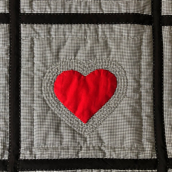 Patchwork Heart - Etsy