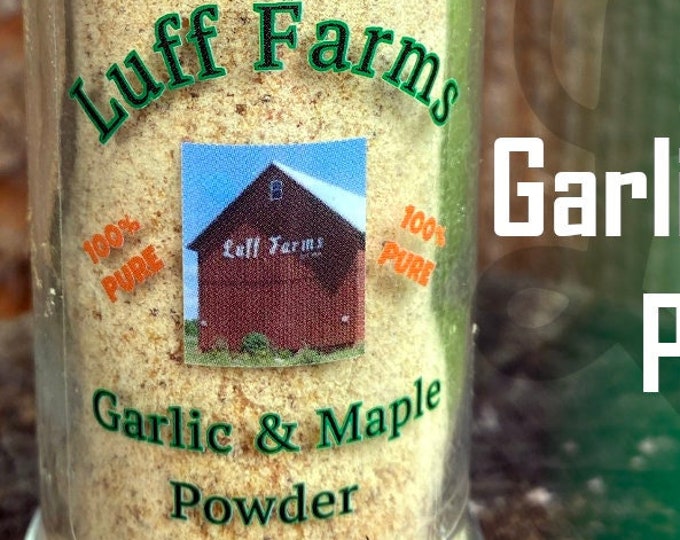 Garlic, Maple, Powder, Spices, Homemade, Vermont - Etsy