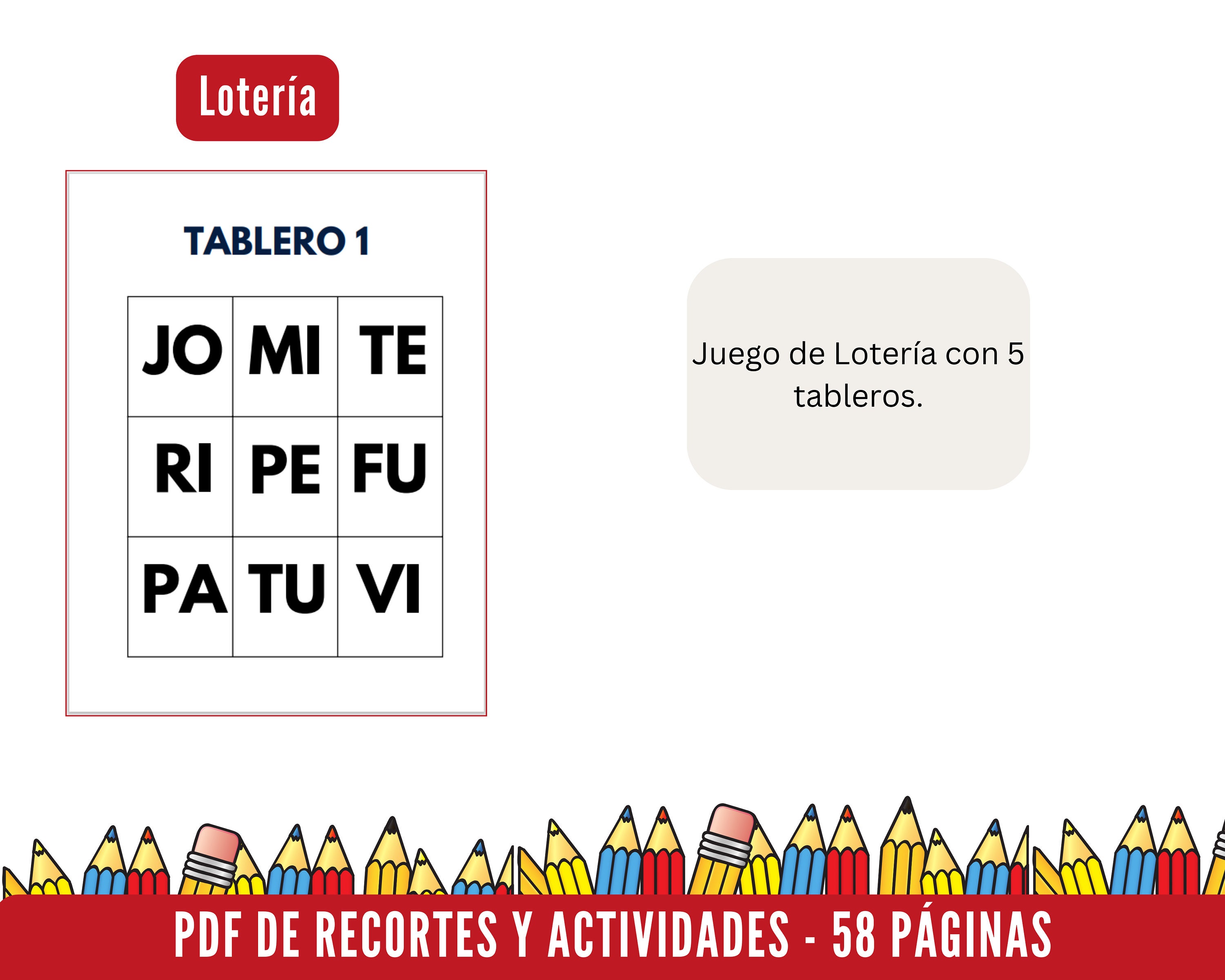 Spanish Classroom Syllables and Words Printable ~ Downloadable ...