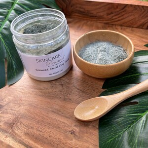 Seaweed Facial Clay Mask Clay Masks for Woman Organic Skincare Spa ...