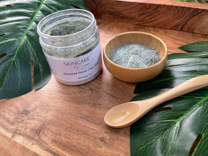Seaweed Facial Clay Mask Clay Masks for Woman Organic Skincare Spa ...