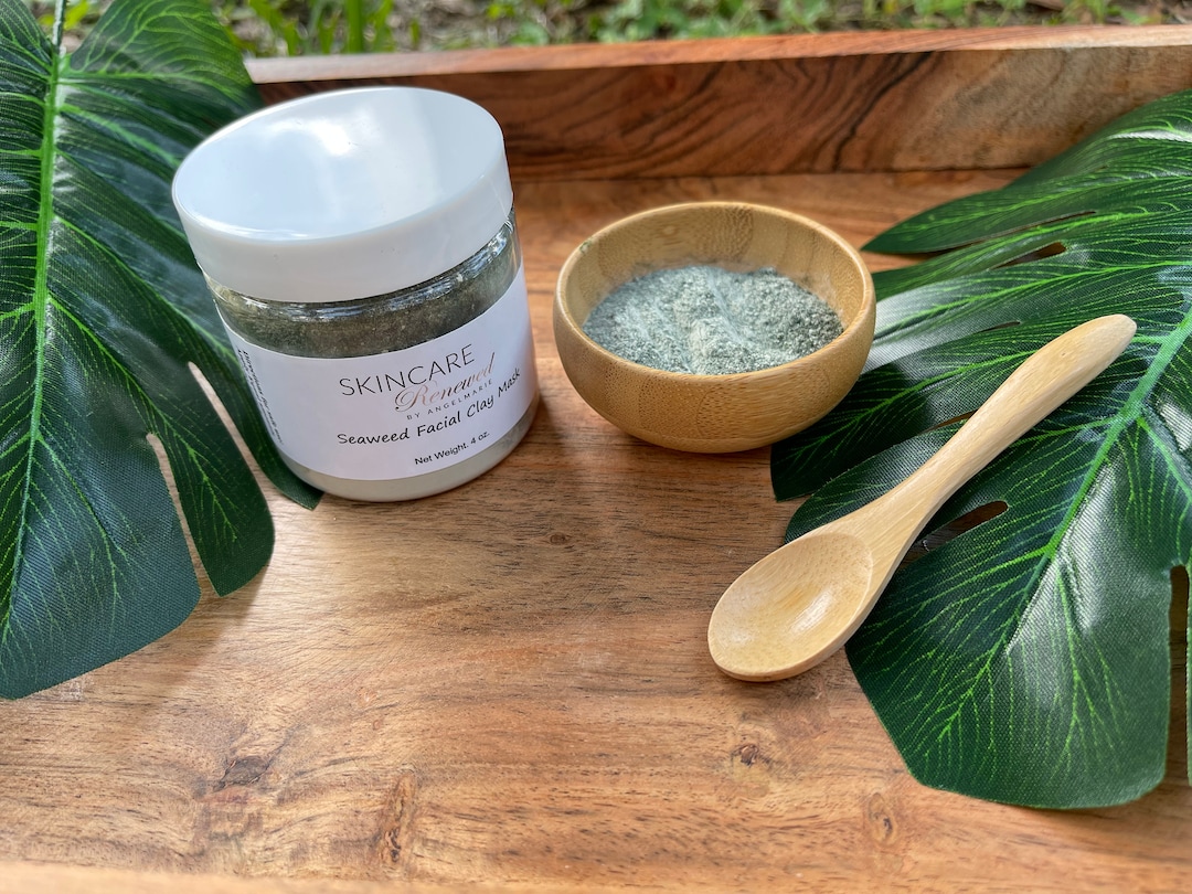 Seaweed Facial Clay Mask Clay Masks for Woman Organic Skincare Spa ...