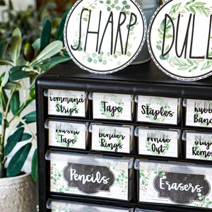 Farmhouse Teacher Toolbox Labels: Elementary Classroom Decor (digital ...