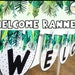Editable Classroom Welcome Banner | Tropical Classroom Decor ...