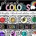Bold Brights Color Posters for the Classroom | Primary Classroom Decor ...