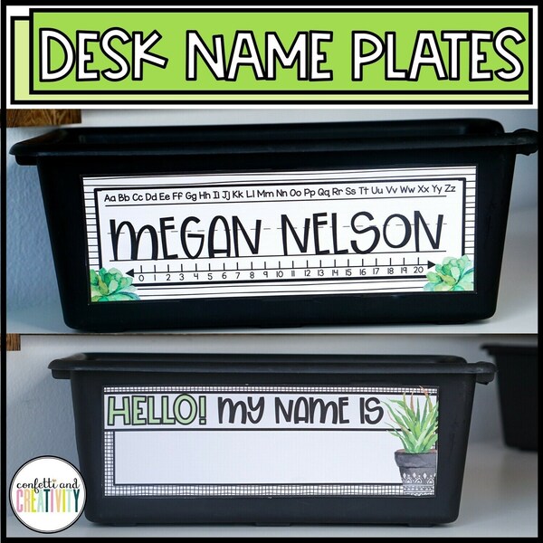 Plant Name Tags - Etsy