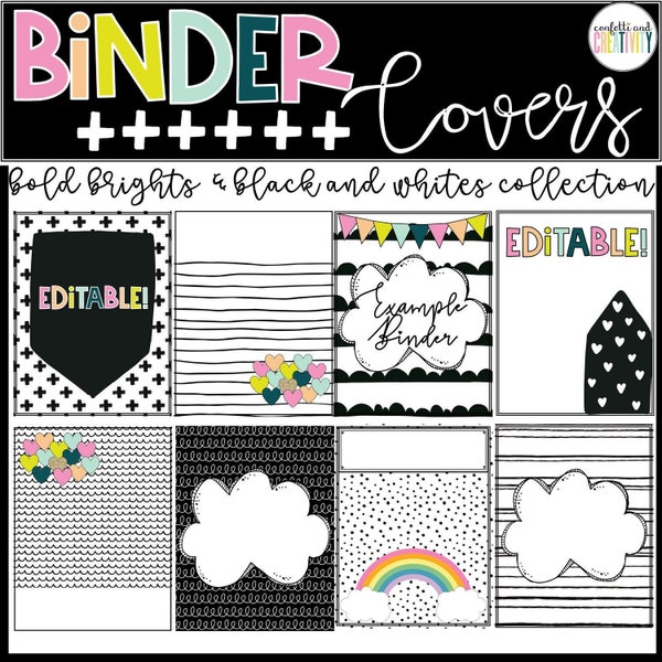 Binder Cover - Etsy