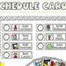 Farmhouse Daily Schedule Cards | Editable Classroom Schedule ...