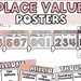 Boho Classroom Place Value Posters | Math Posters for Teachers | Boho ...