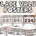 Neutral Place Value Posters: Math Classroom Decor (digital Download) - Etsy
