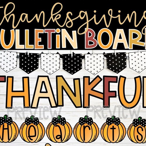 Thanksgiving Little Turkeys Bulletin Board & Classroom Decor - Etsy