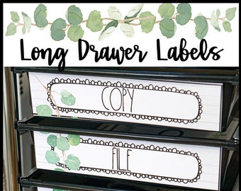 EDITABLE Rolling Cart Labels, Teacher Classroom Decoration, Instant ...