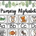 Farmhouse Classroom Animal Alphabet Posters: Rustic Wood Decor (digital ...