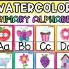WATERCOLOR Classroom Decor Bundle | Watercolor Classroom Theme ...